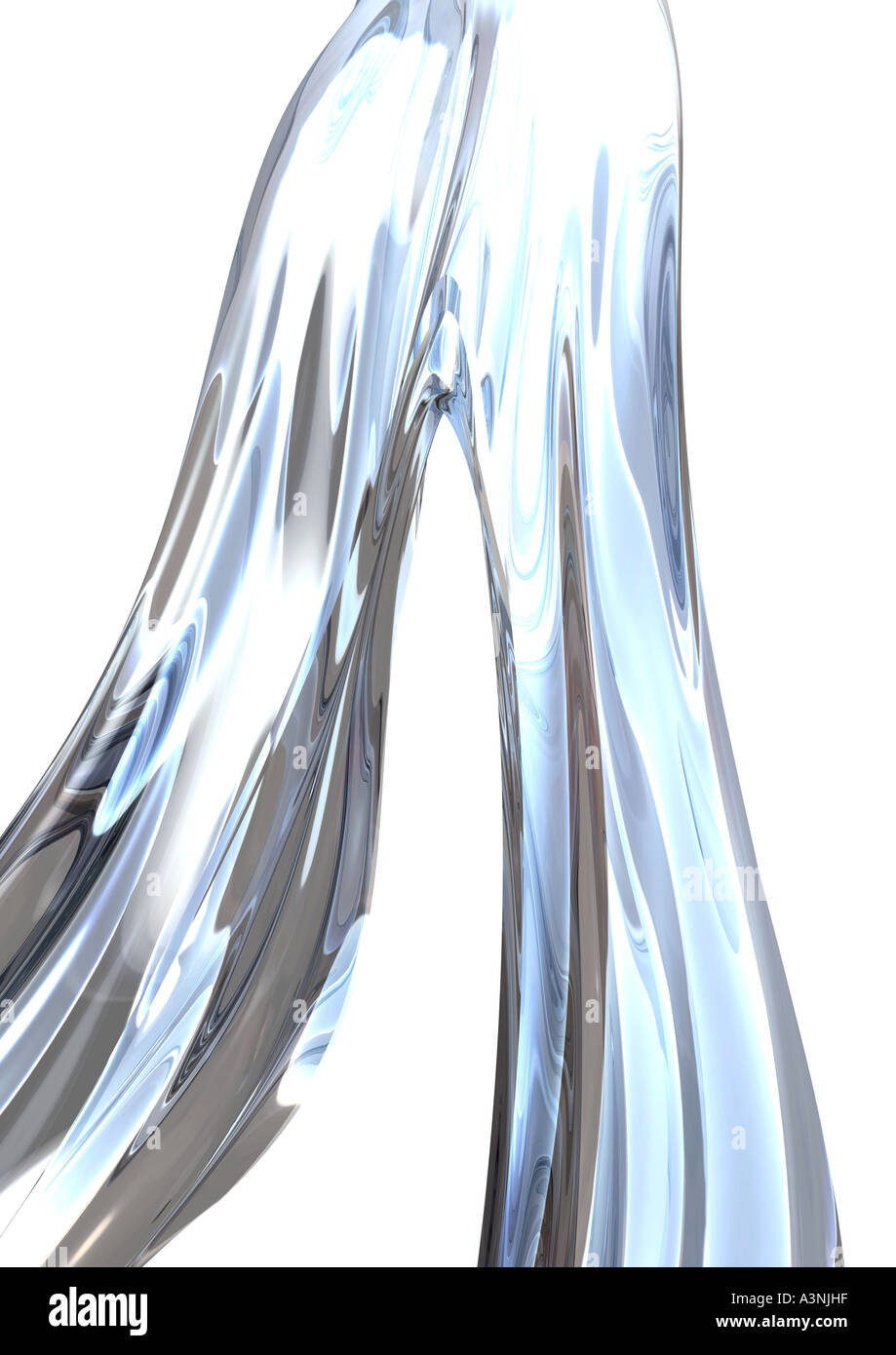 double chrome abstract background Stock Photo - Alamy