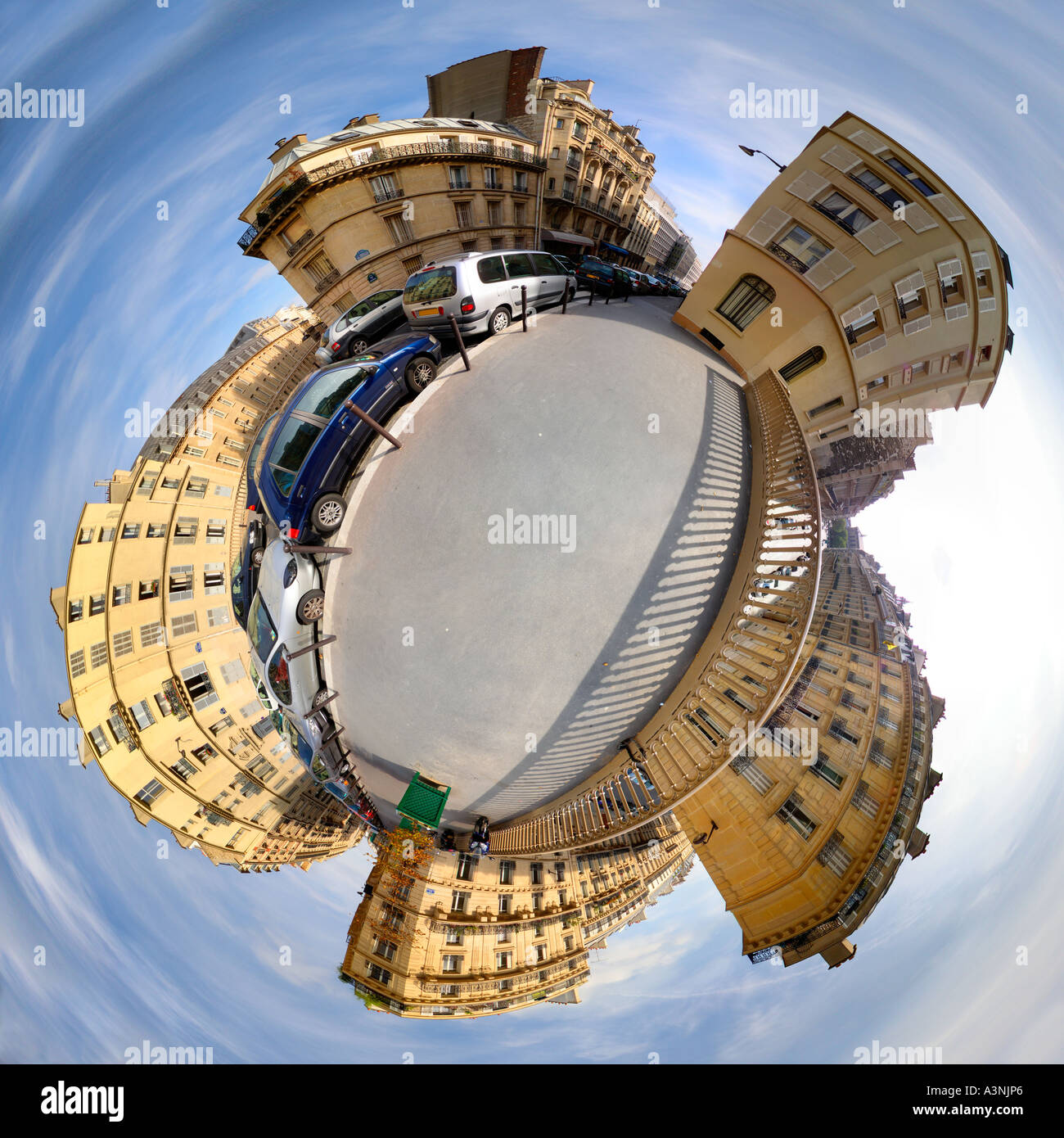 360 degrees panoramic view paris hi-res stock photography and images ...
