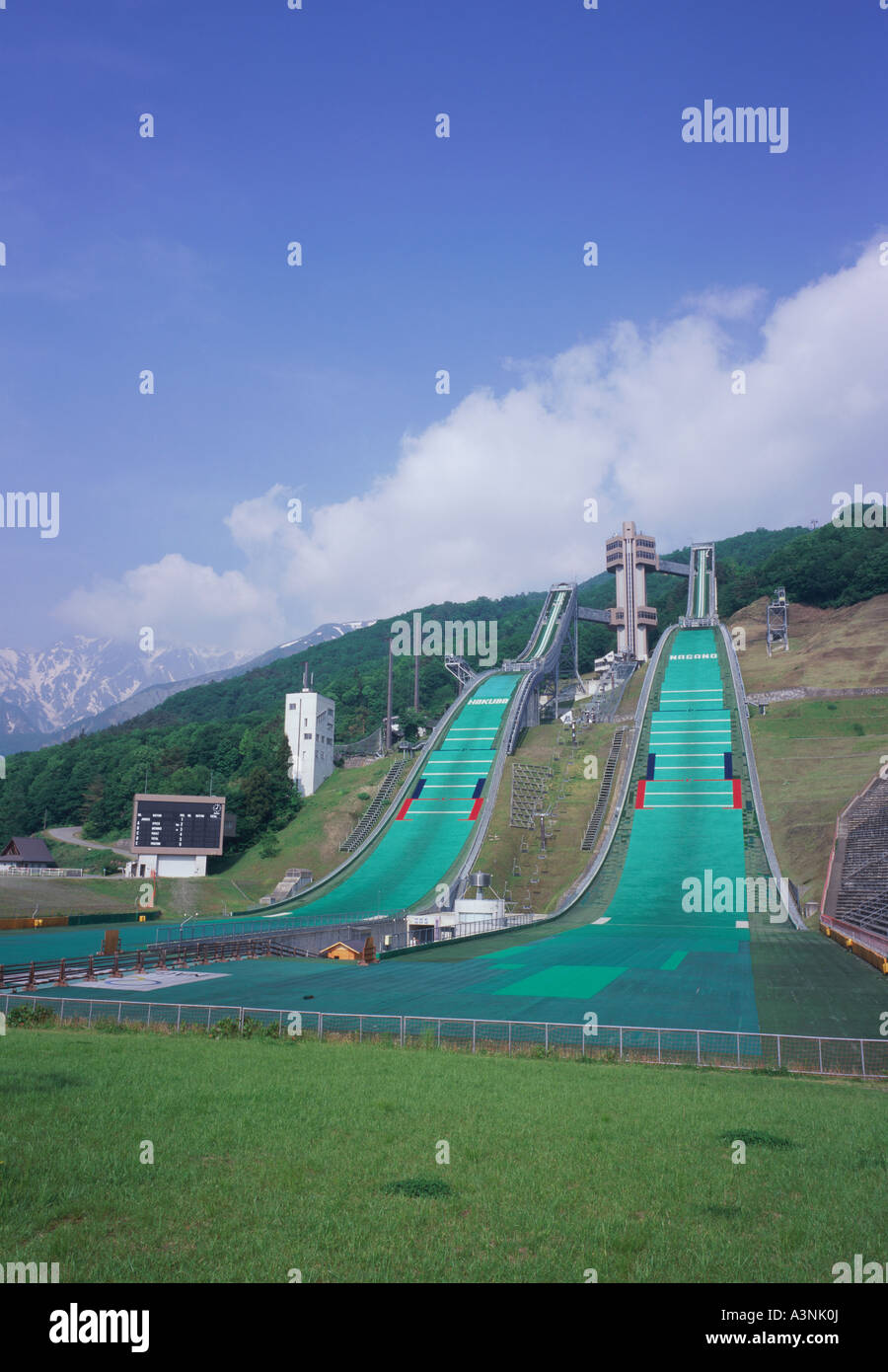 Ski jump stadium japan hi-res stock photography and images - Alamy