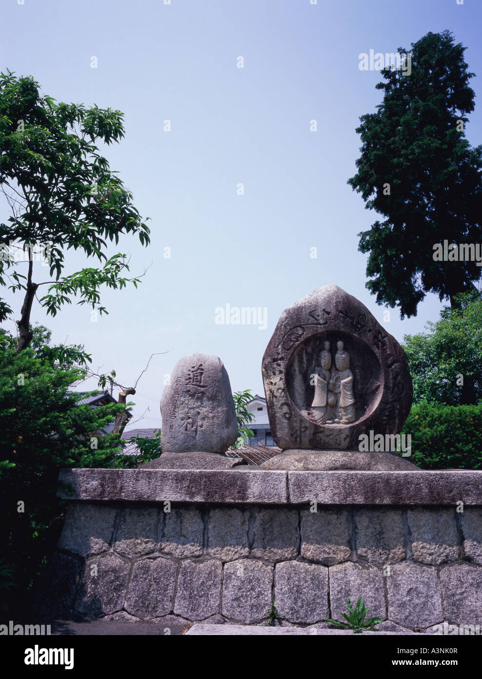 Statue in Azumino Nagano Prefecture Japan Stock Photo - Alamy