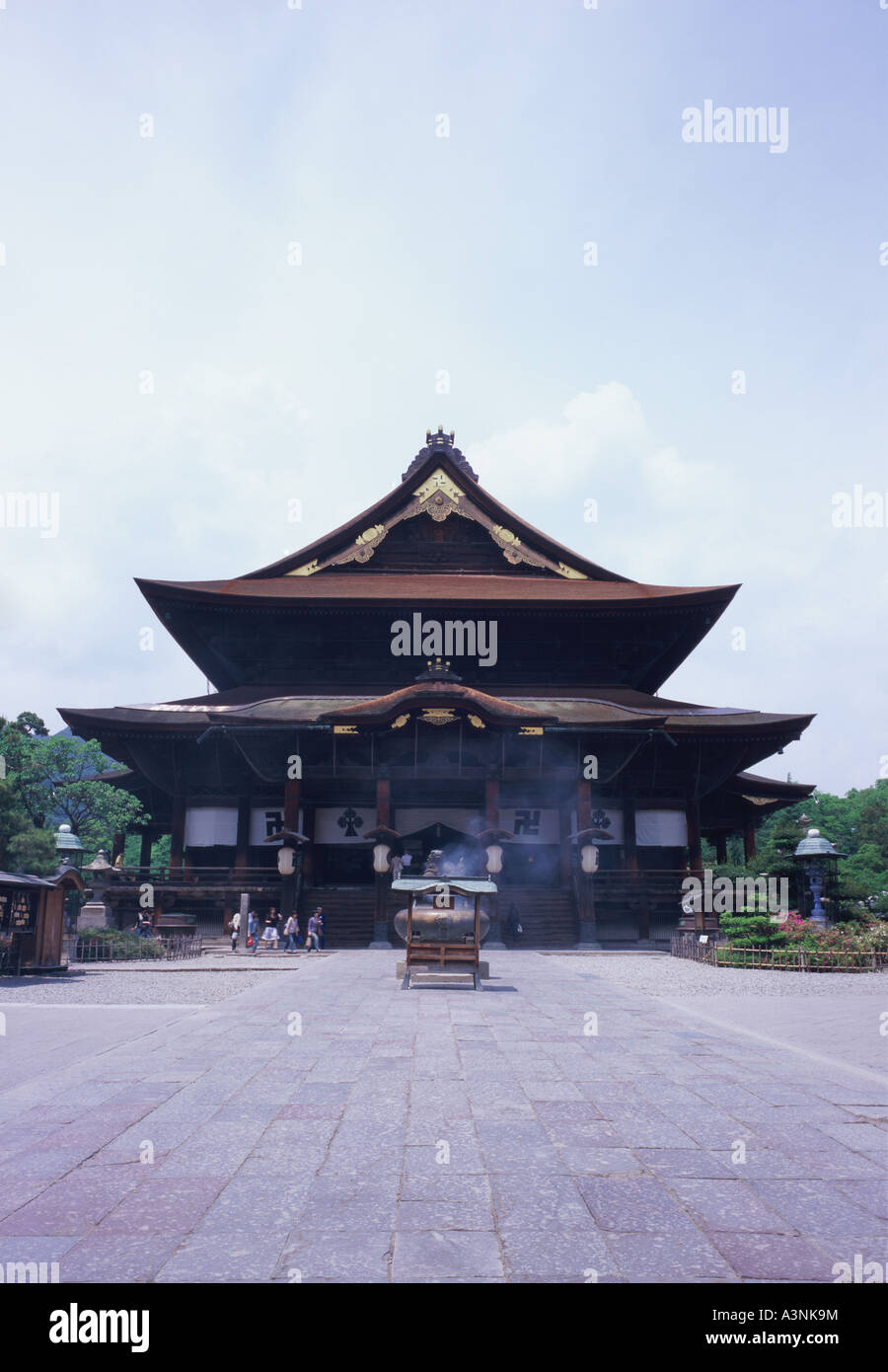 Zenkoji Temple Nagano Prefecture Japan Stock Photo - Alamy