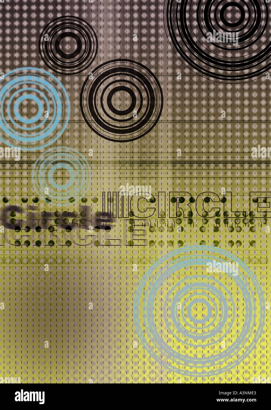Concentric designs hi-res stock photography and images - Alamy