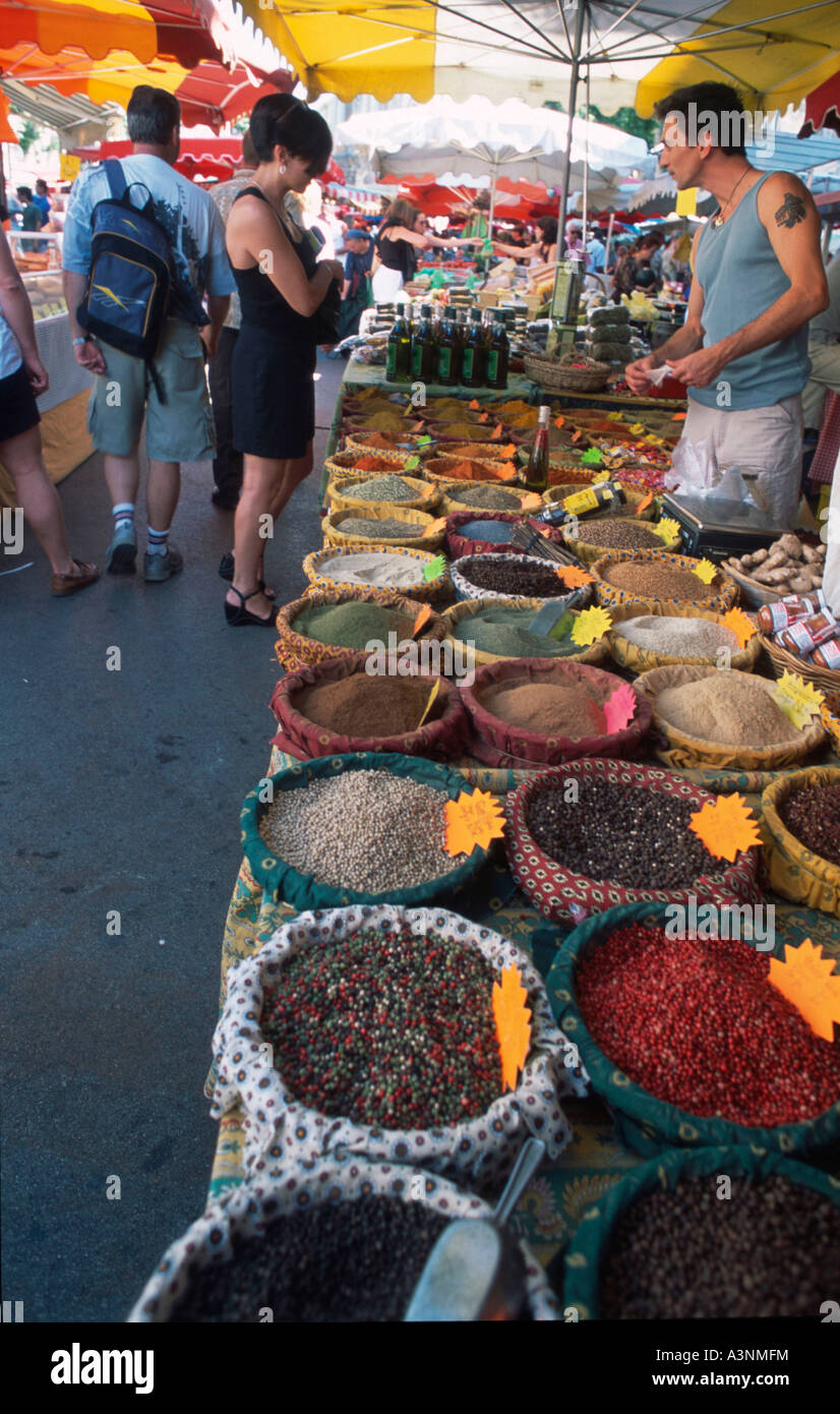 Market / Aix-en-Provence Stock Photo - Alamy