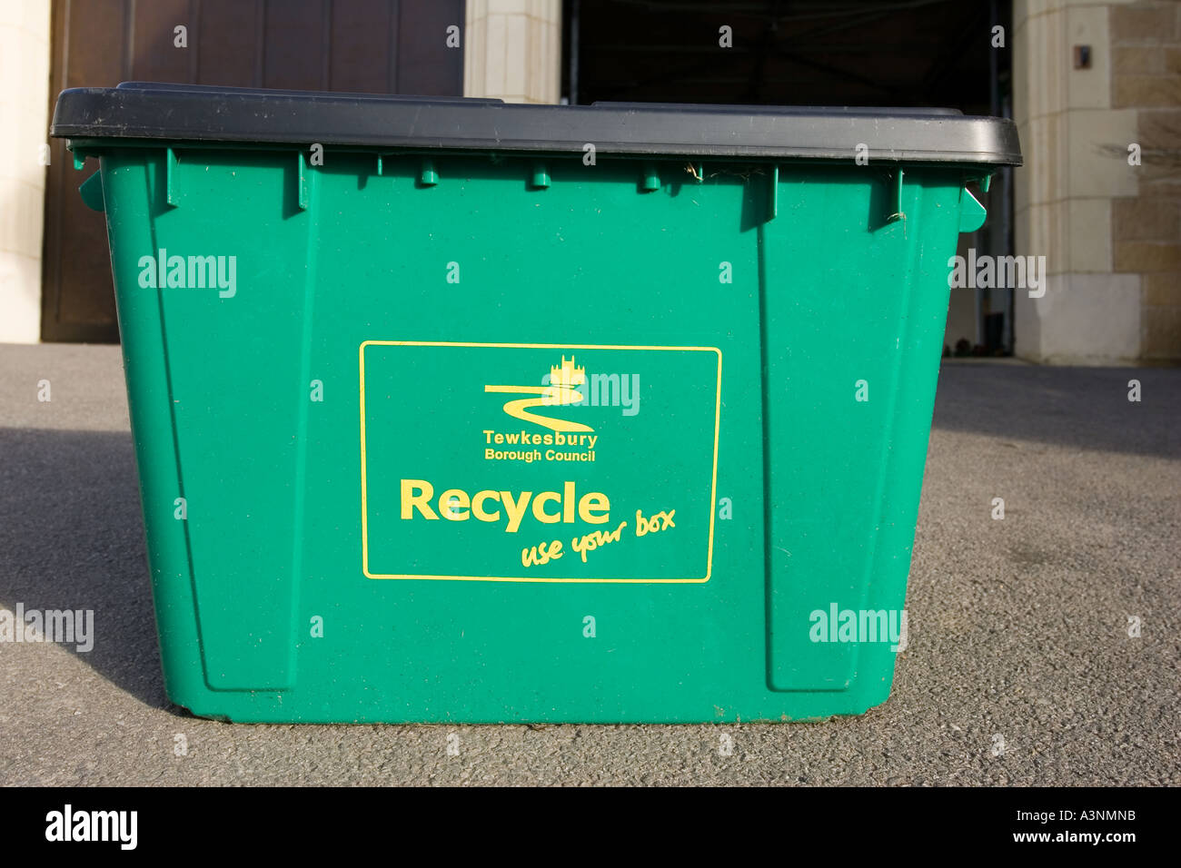 Recycling kerbside box hi-res stock photography and images - Alamy