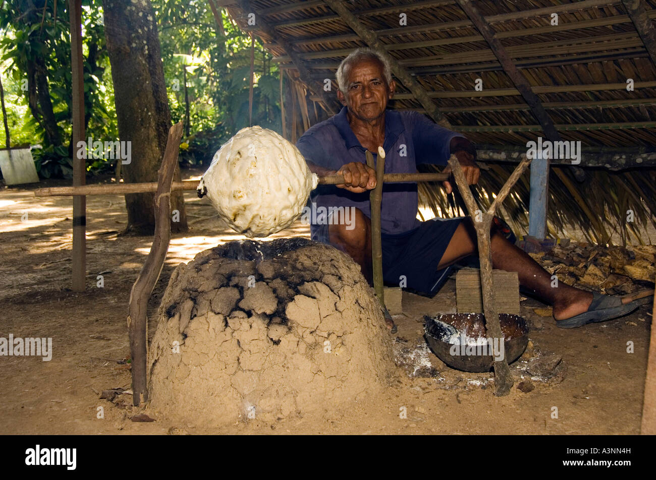 Man of the tribe of Caboclos Stock Photo - Alamy