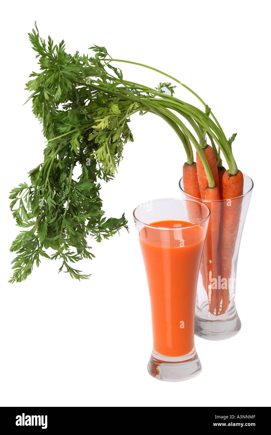 Carrots in the garden Cut Out Stock Images & Pictures - Alamy