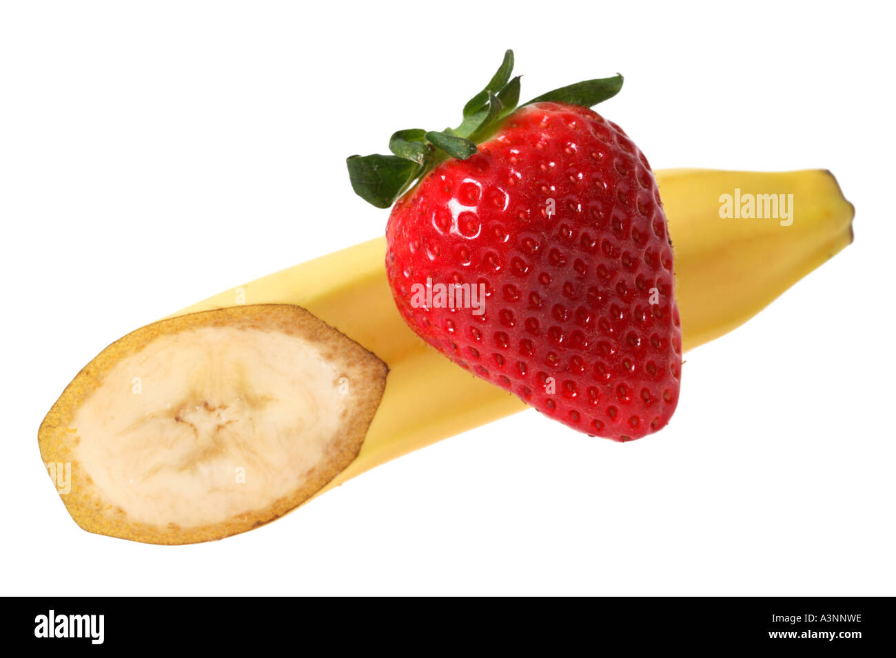 Strawberry banana hi-res stock photography and images - Alamy