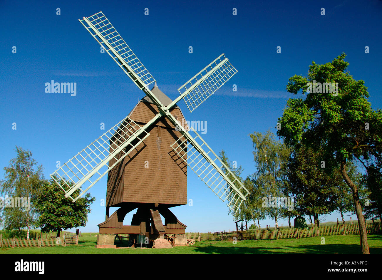 Peine / Post mill Stock Photo - Alamy