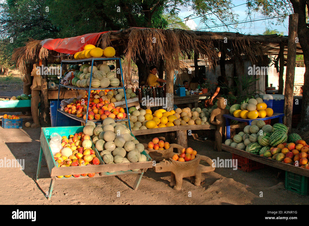 Market stall Stock Photo - Alamy