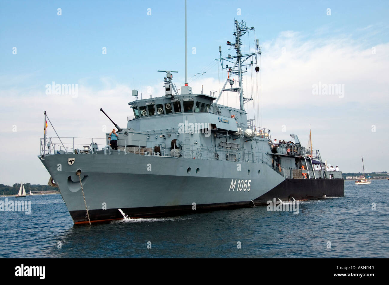 Bay of Kiel / Warship Stock Photo - Alamy
