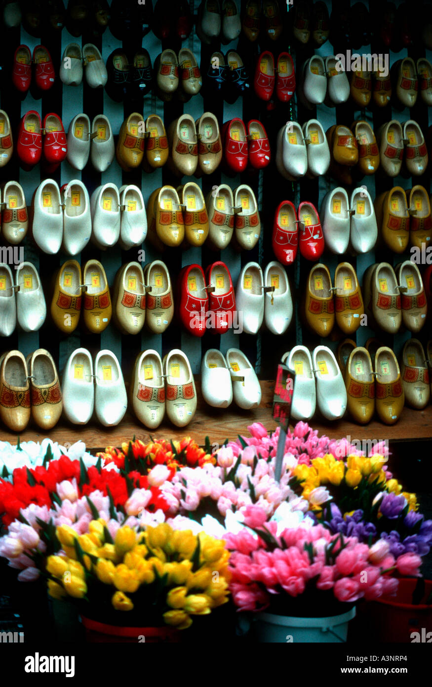 Clogs display Amsterdam - Holland Stock Photo - Alamy