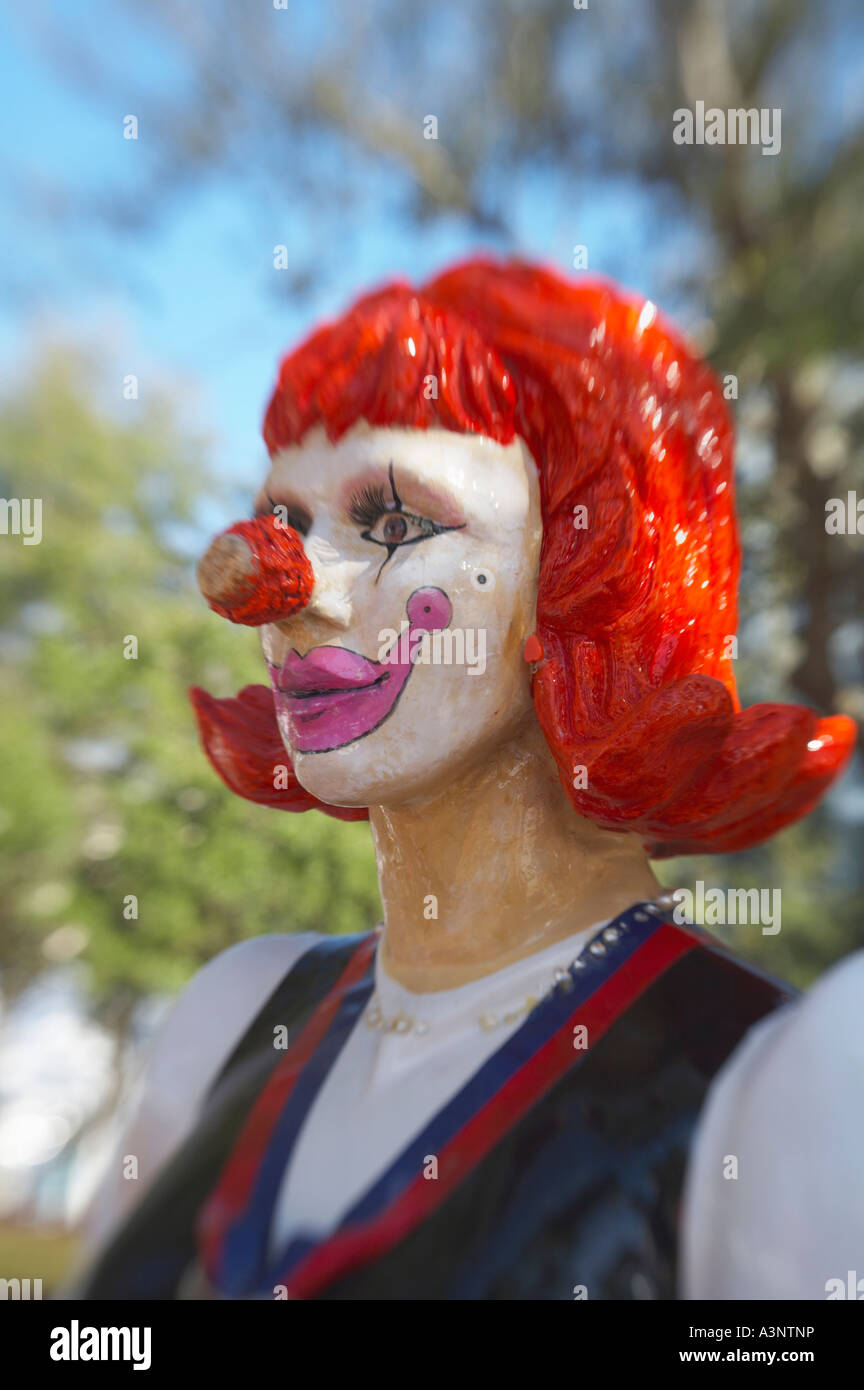 A Clown statue in the Clowning Around Town charity project in Sarasota ...