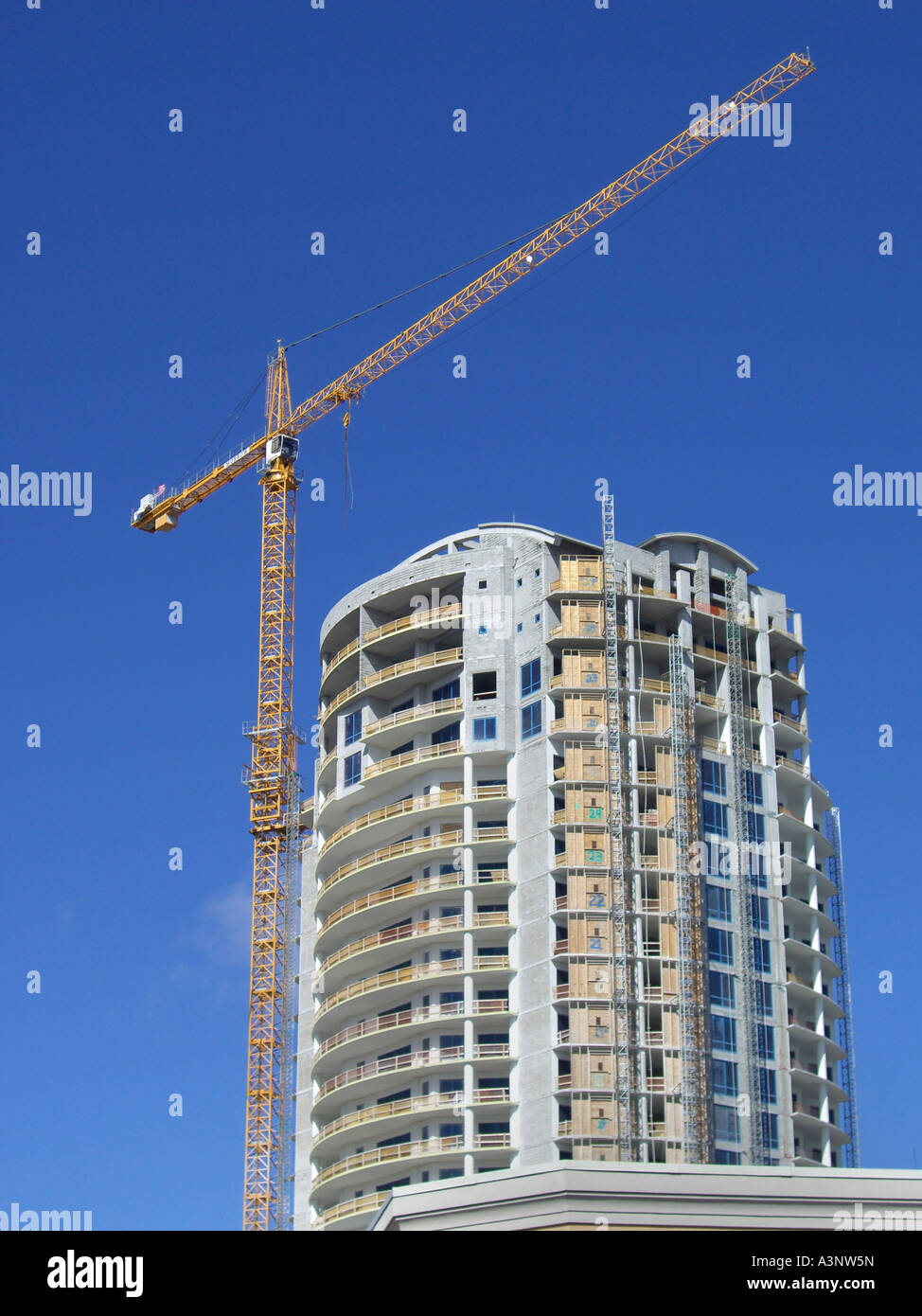 New building construction in Tampa Florida Stock Photo - Alamy