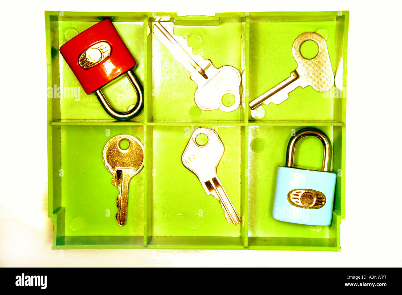 Keys and locks Stock Photo - Alamy