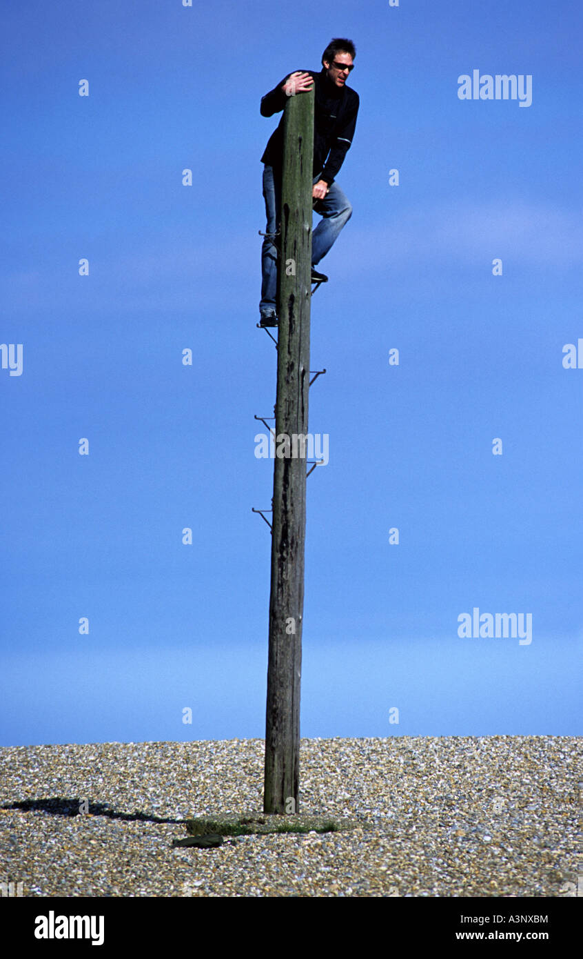 Lookout post, Aldeburgh, Suffolk, UK Stock Photo - Alamy