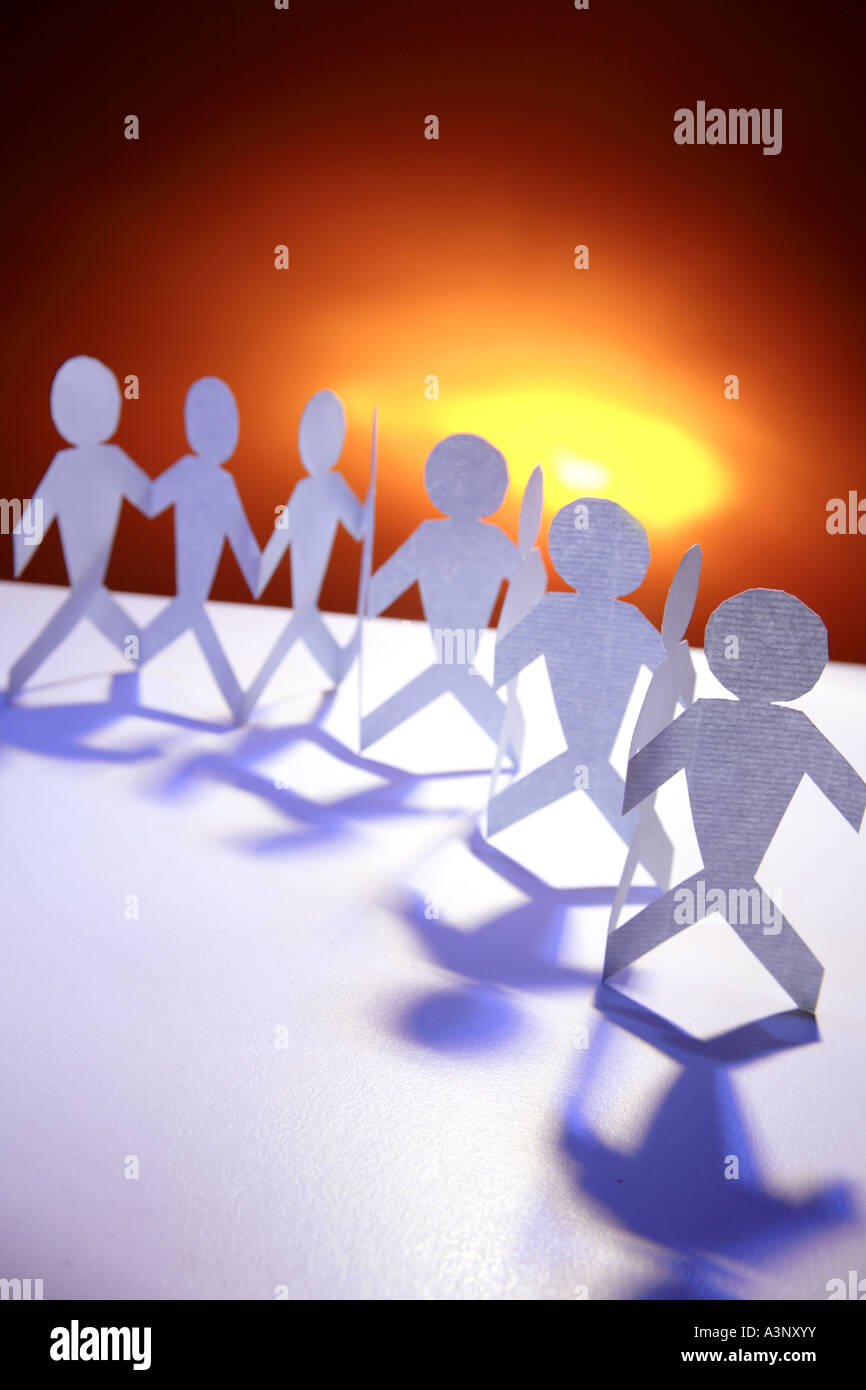 Paperchain nobody hi-res stock photography and images - Alamy