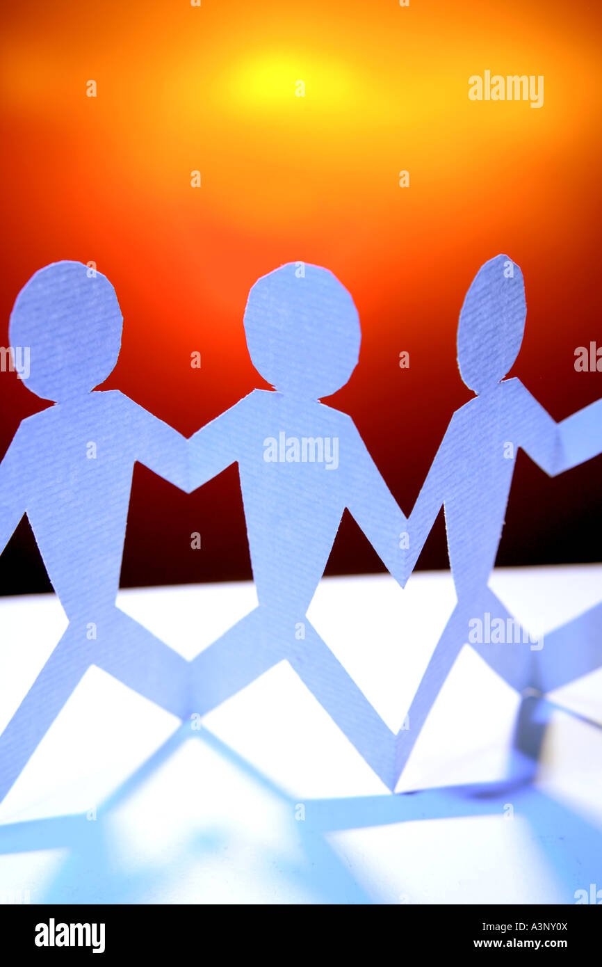 Paperchain nobody hi-res stock photography and images - Alamy