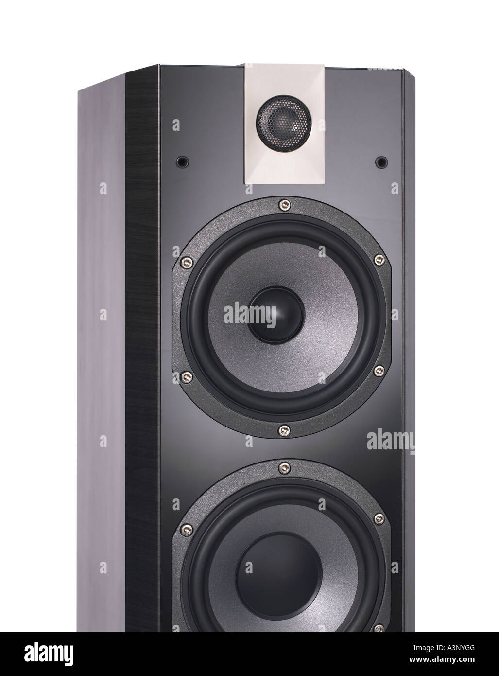 Audio Speaker Tower Stock Photo - Alamy