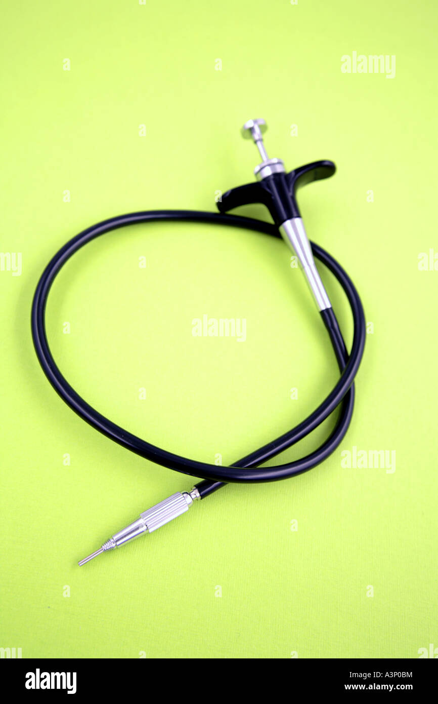 Cable release for camera Stock Photo - Alamy