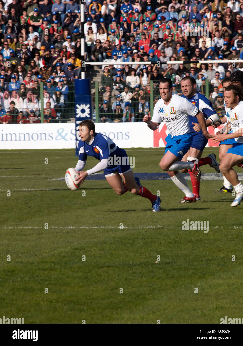 6 nations rugby ball hi-res stock photography and images - Alamy