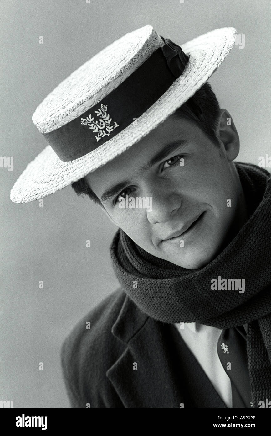 Harrow school hat hi-res stock photography and images - Alamy