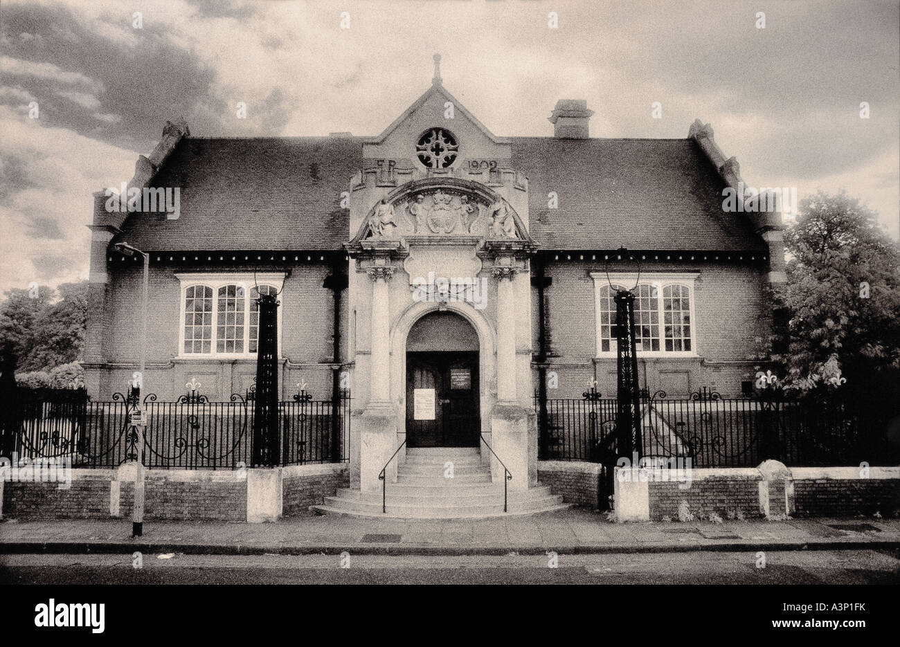 Camberwell Library south London UK Stock Photo - Alamy