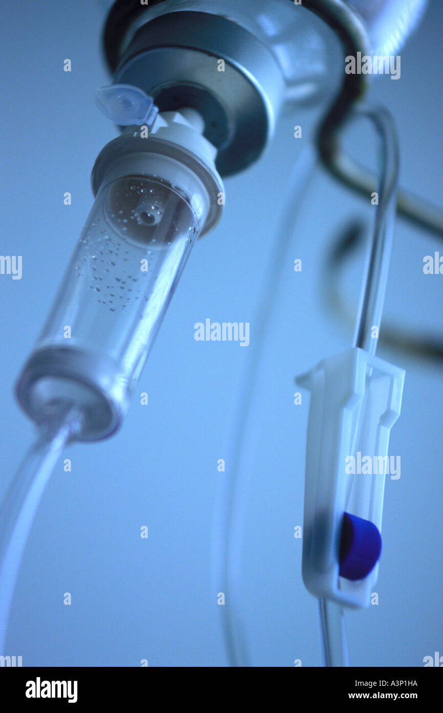 infusion intravenous drip Stock Photo - Alamy