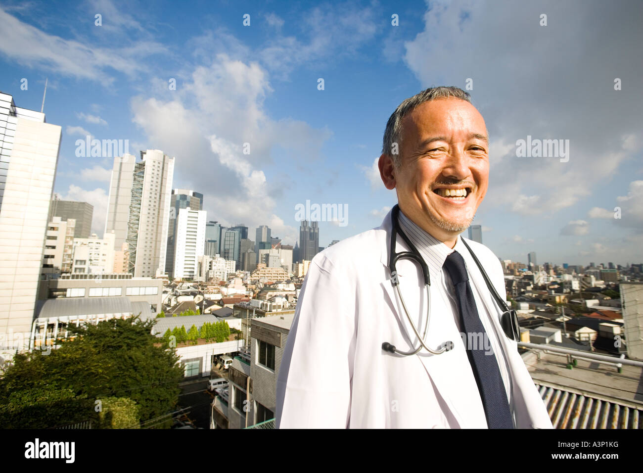 Portrait of a doctor Stock Photo - Alamy