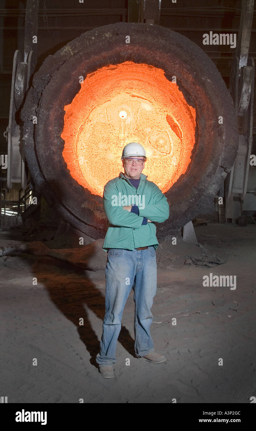 Steel mill foreman hi-res stock photography and images - Alamy