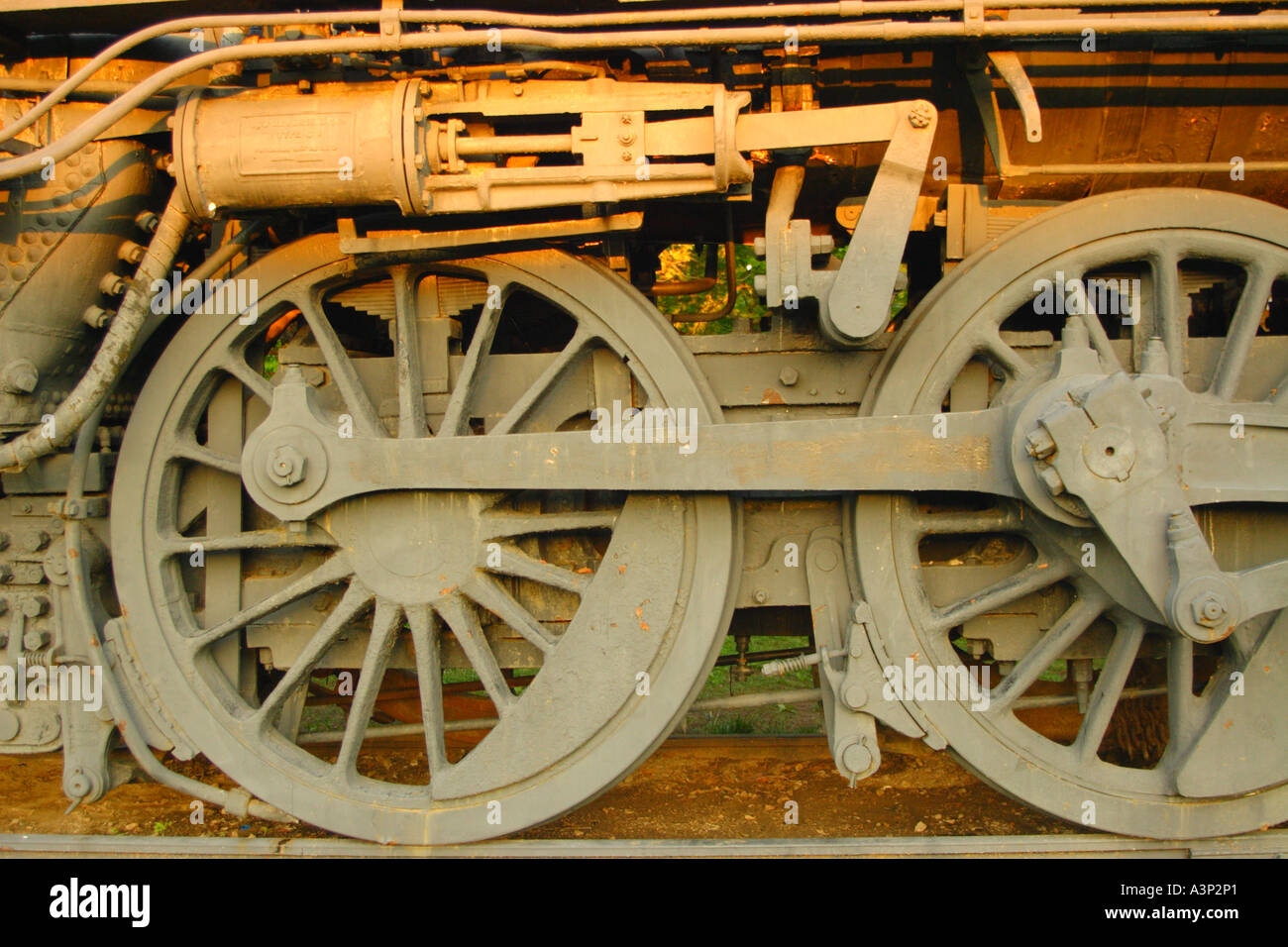 The pair of wheels Stock Photo - Alamy