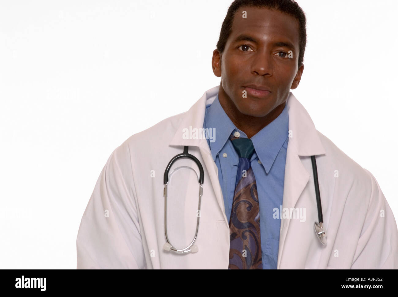 Serious african american doctors hi-res stock photography and images ...