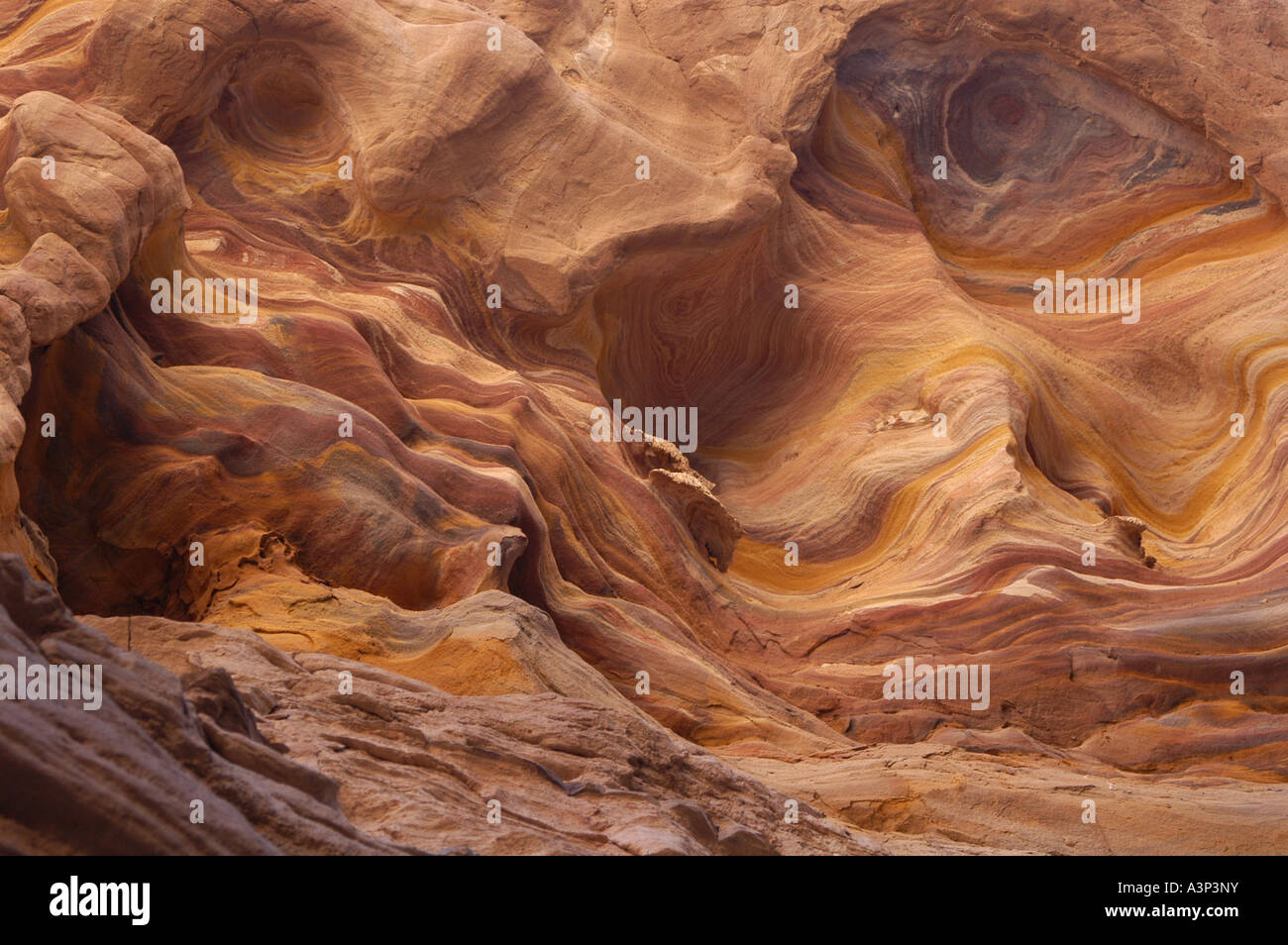 The Coloured Canyon near Nuweiba on the Sinai Peninsula, Egypt Stock ...