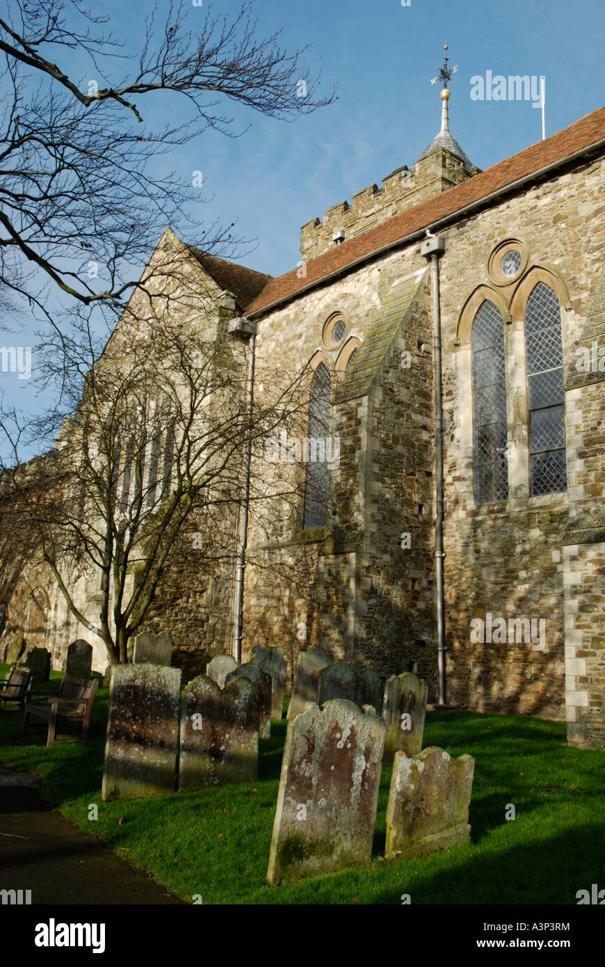 St mary the virgin church rye hi-res stock photography and images - Alamy