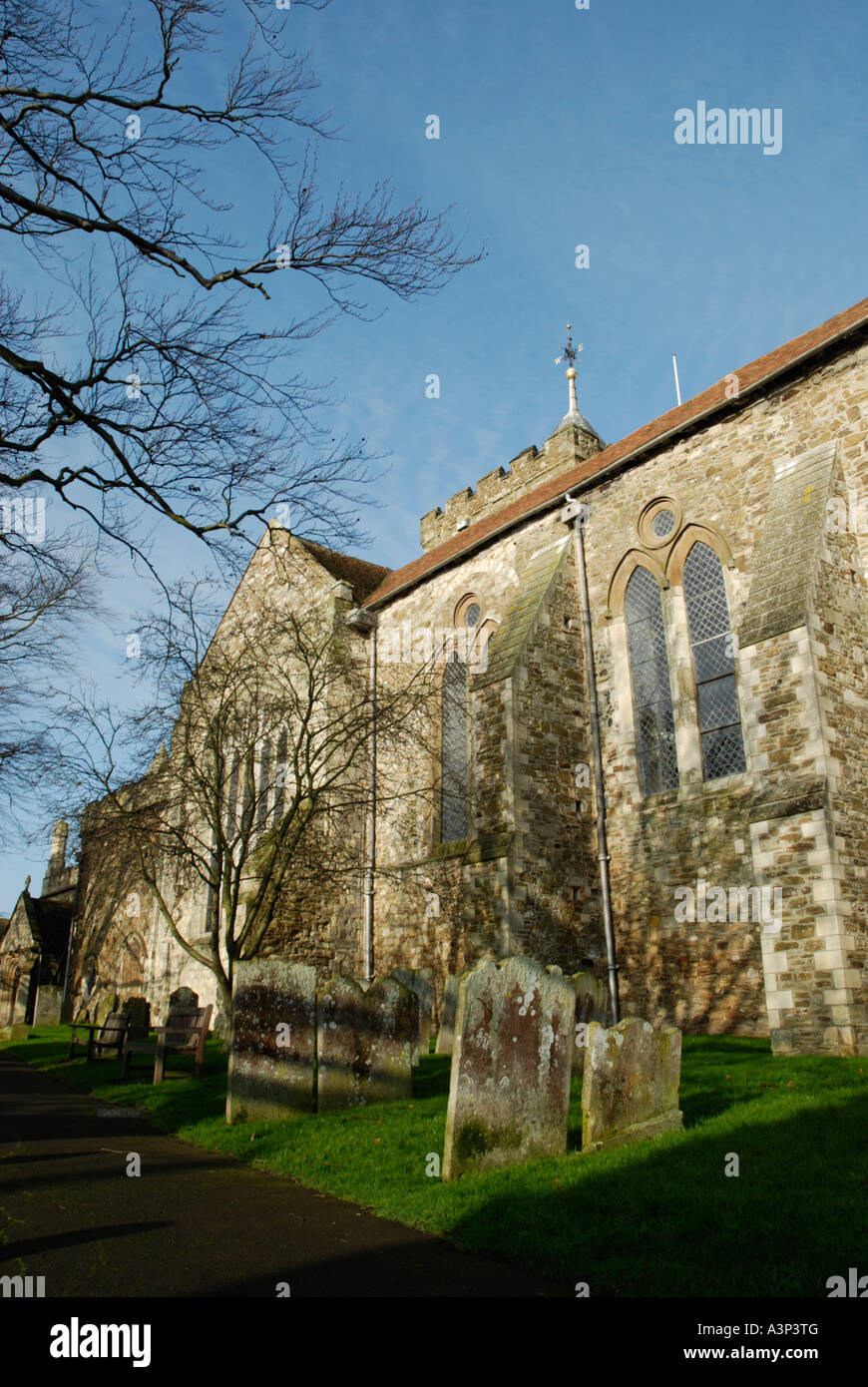 St mary the virgin church rye hi-res stock photography and images - Alamy