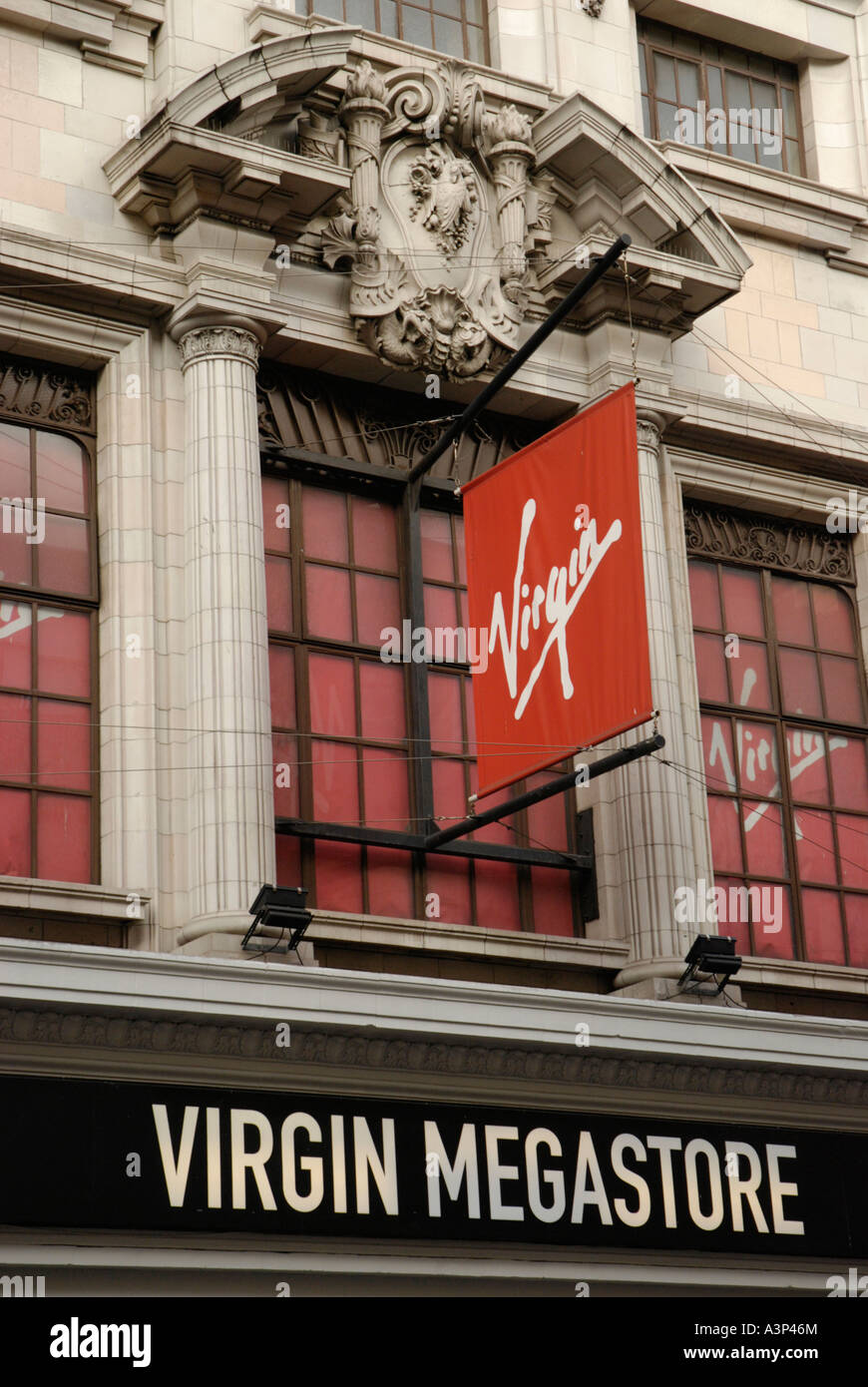 Virgin megastore london hi-res stock photography and images - Alamy