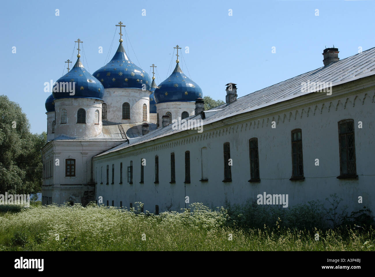 St georges yuriev monastery veliky hi-res stock photography and images ...