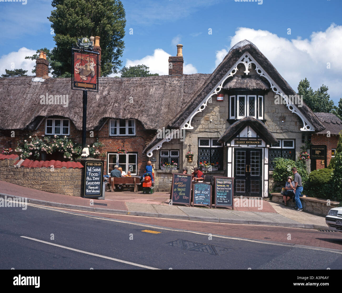 The Crab pub, Shanklin, Isle of Wight, Hampshire, England, UK Stock ...