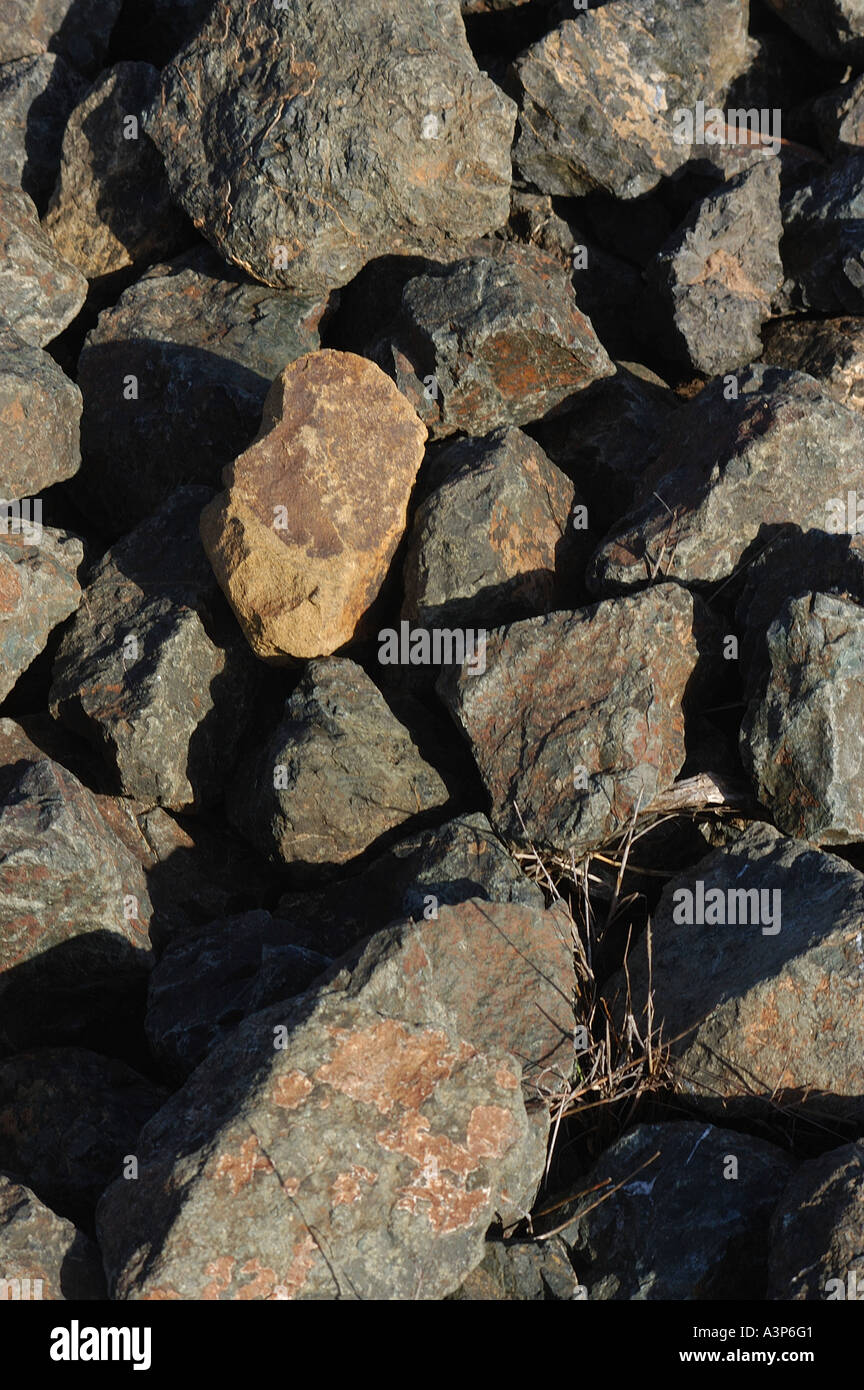 Pile of Rocks Stock Photo - Alamy