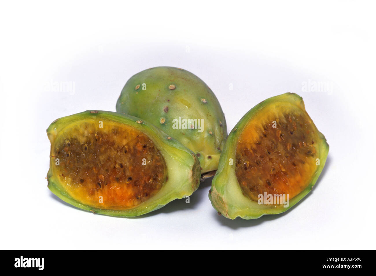tropical fruit prickly pear Stock Photo - Alamy