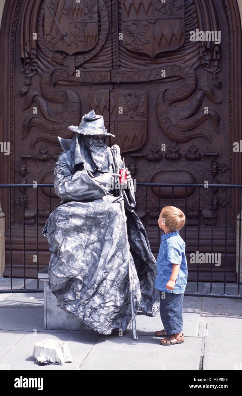 Child Looking Street Human Statue High Resolution Stock Photography and ...