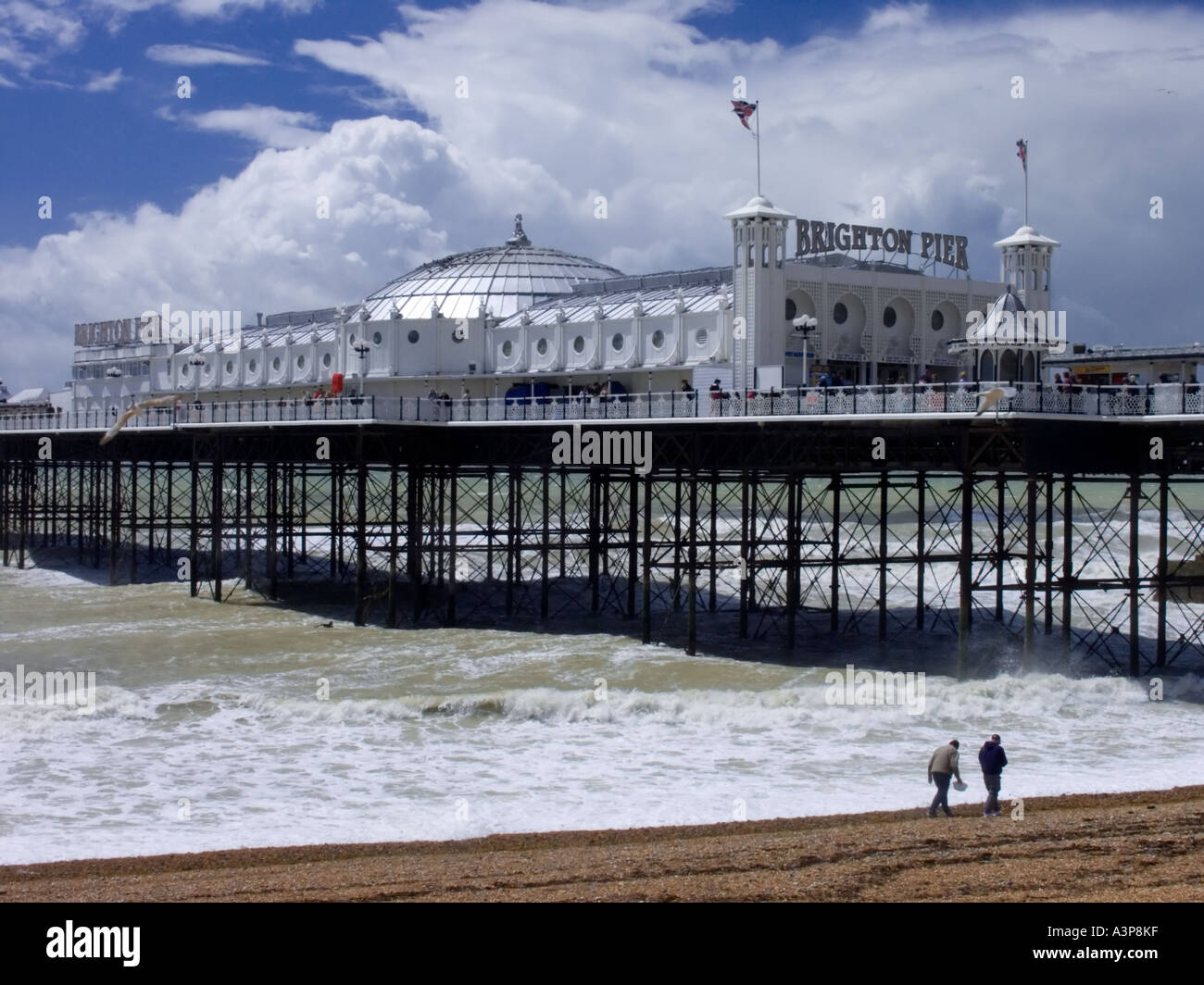 Brighton Pier, formally the Palace Pier Stock Photo - Alamy