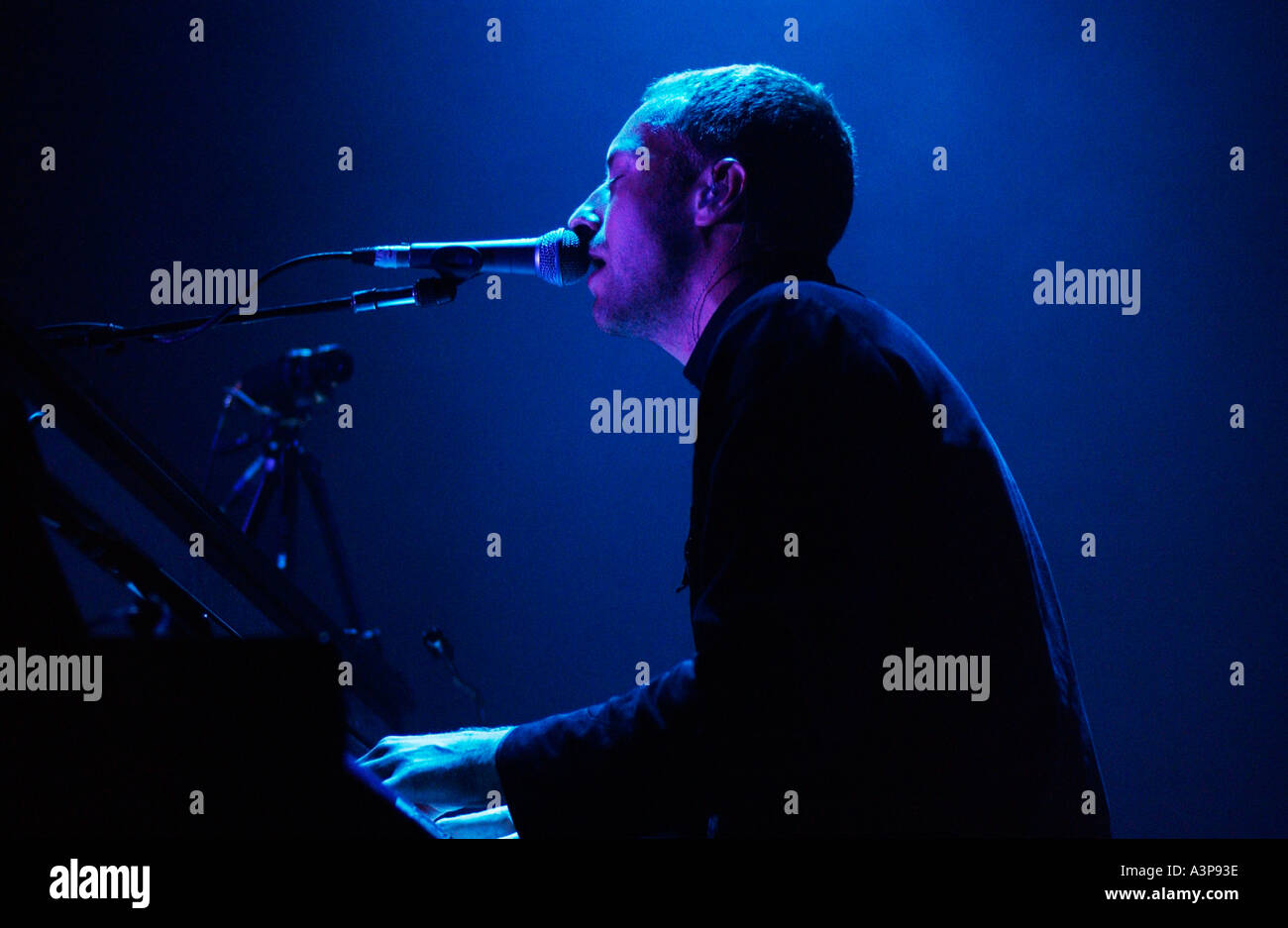 Chris Martin Coldplay Stock Photo - Alamy
