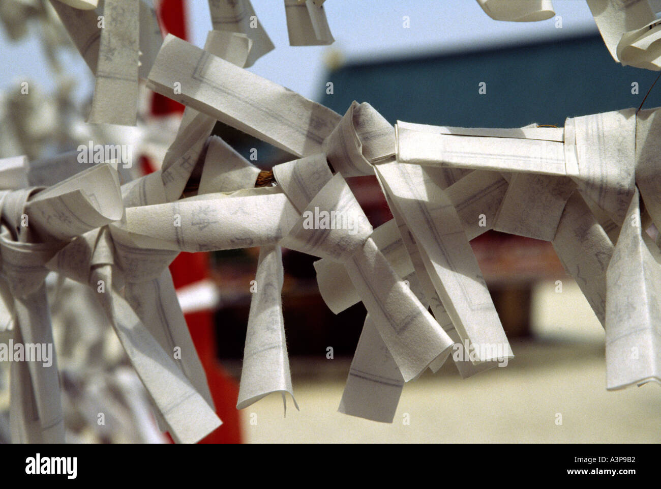 Prayers on tree at Temple Kyoto Japan Stock Photo - Alamy