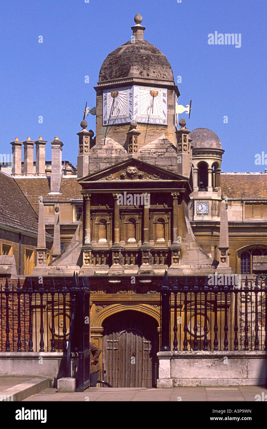 Caius college cambridge gate of honour hi-res stock photography and ...