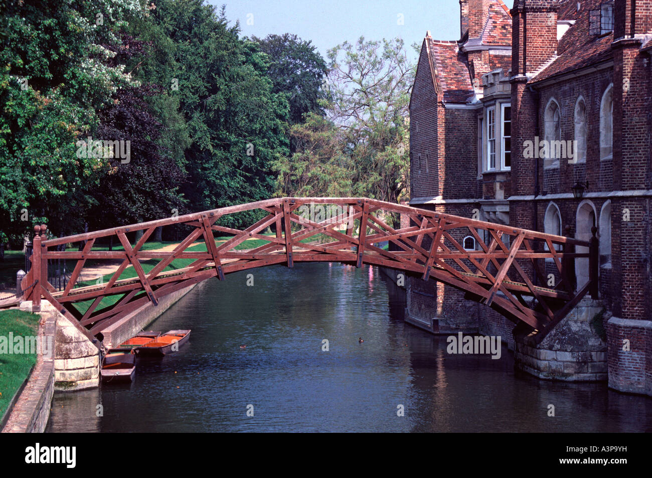 The so-called Mathematical Bridge, Queens' College, Cambridge ...