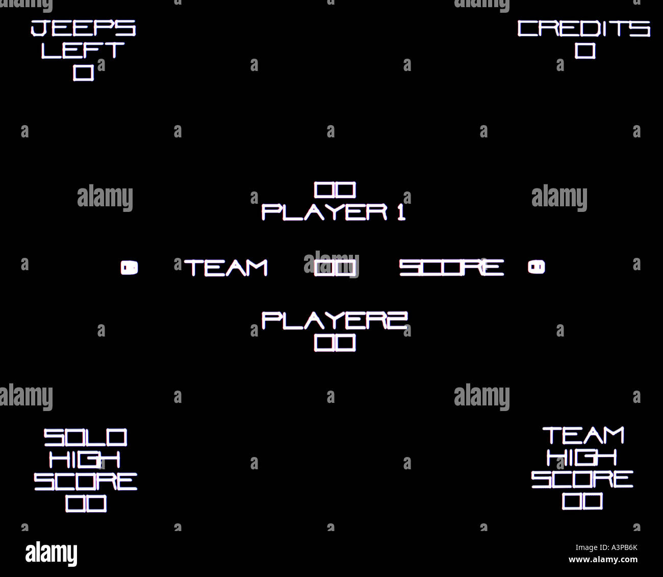 Armor Attack Cinematronics 1980 vintage arcade videogame screenshot ...