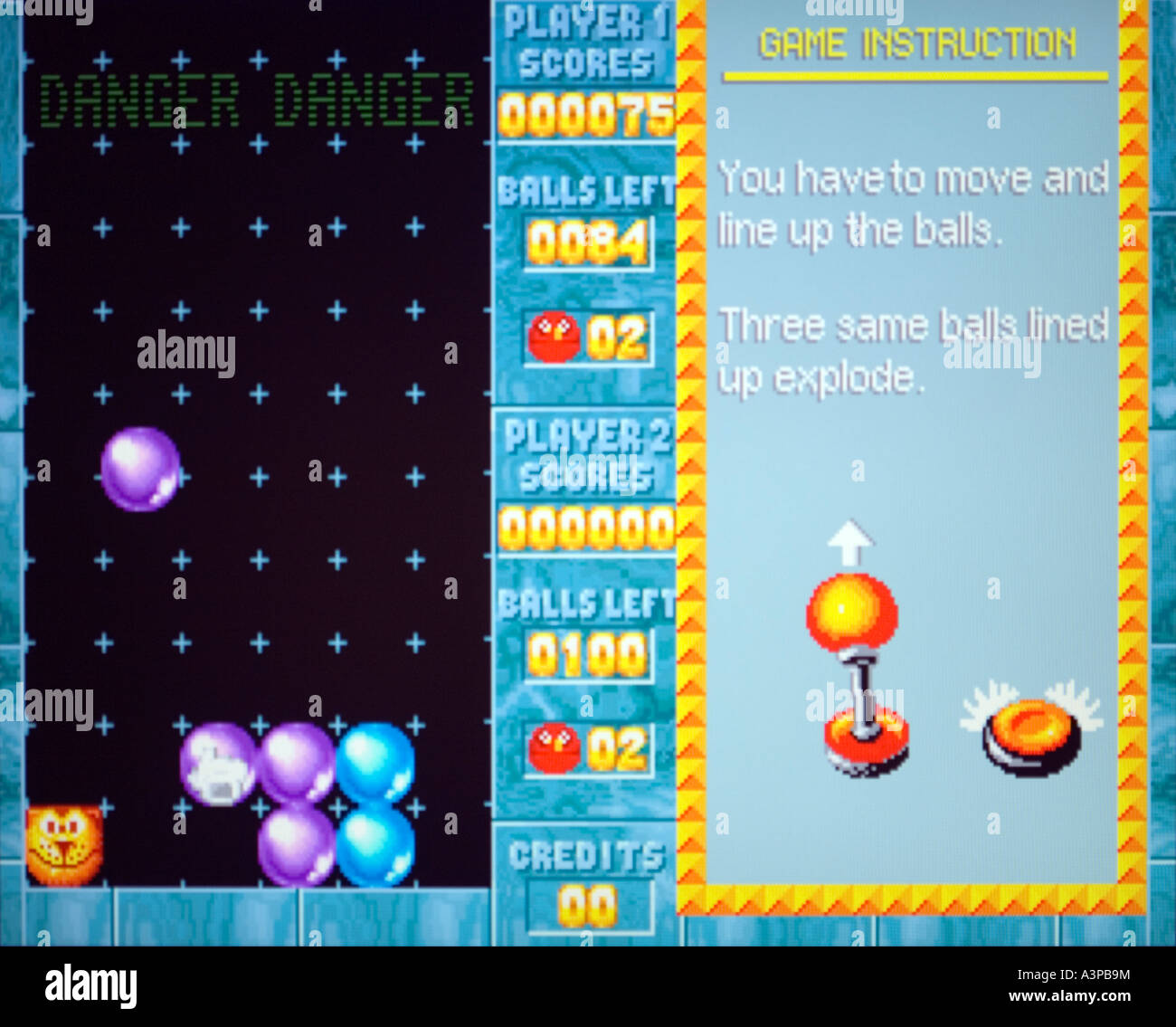 Big Twin Playmark 1993 1995 vintage arcade videogame screenshot ...
