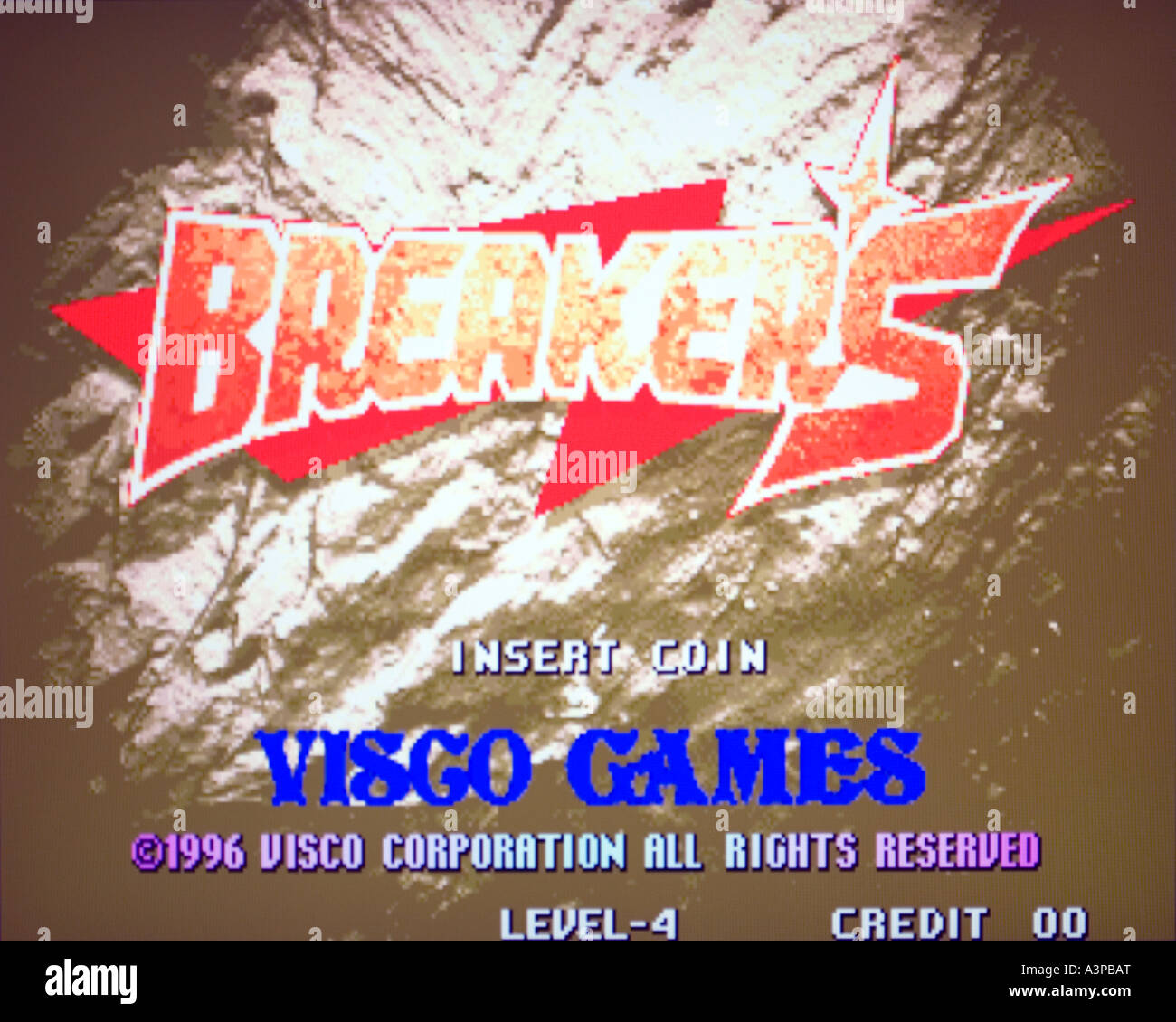 Breakers Visco Games Corporation 1996 vintage arcade videogame ...