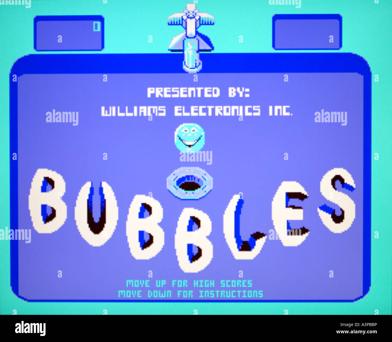 Bubbles Williams Electronics Ltd 1982 vintage arcade videogame ...