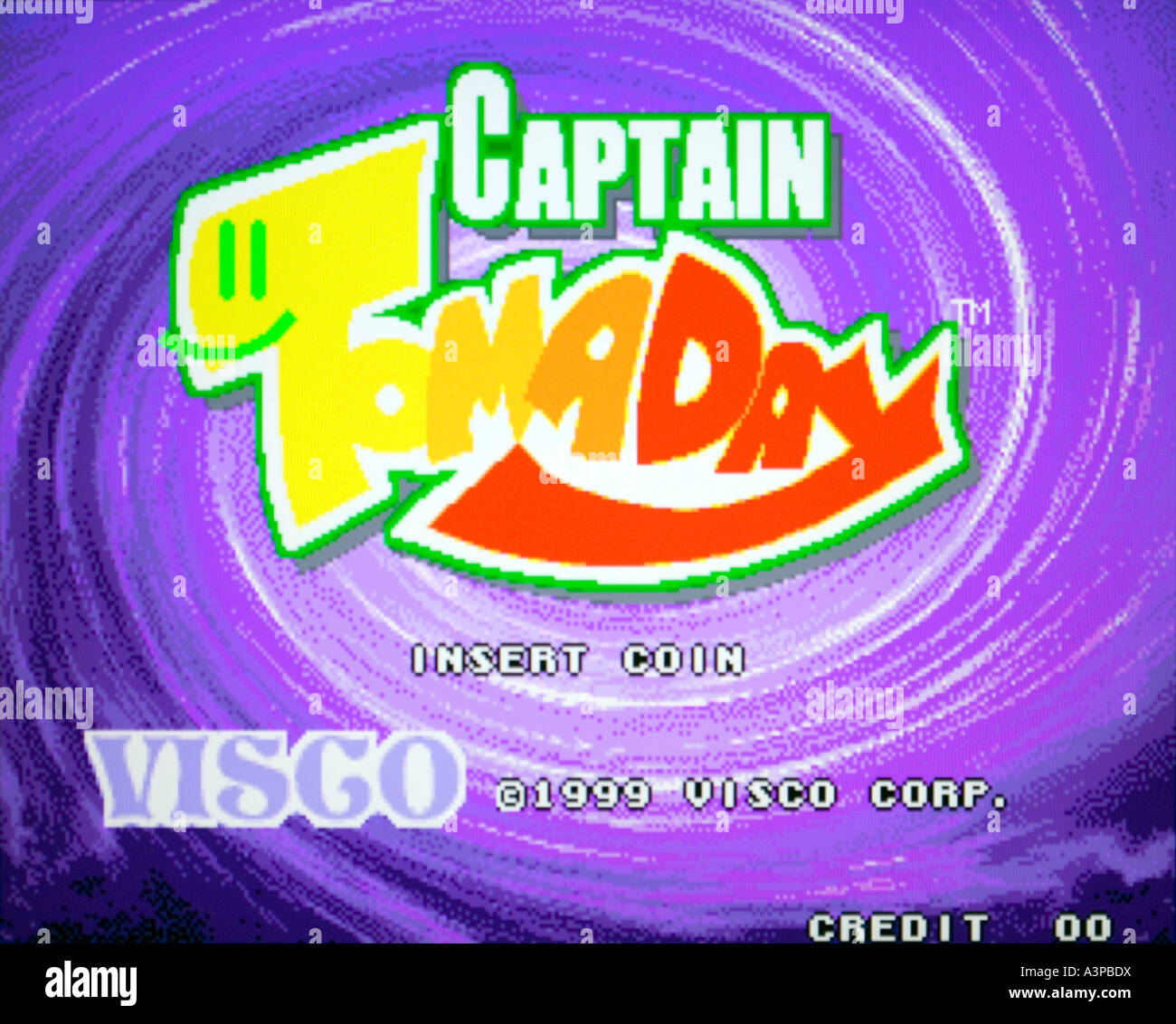 Captain Tomaday Visco Games Corp 1999 vintage arcade videogame ...